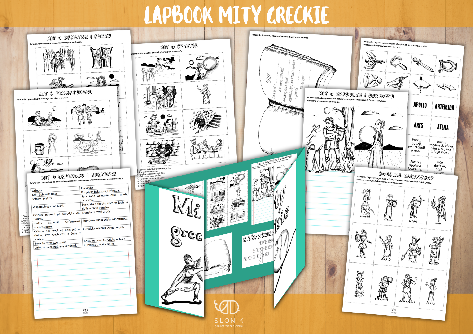 Słonik » LAPBOOK Mity