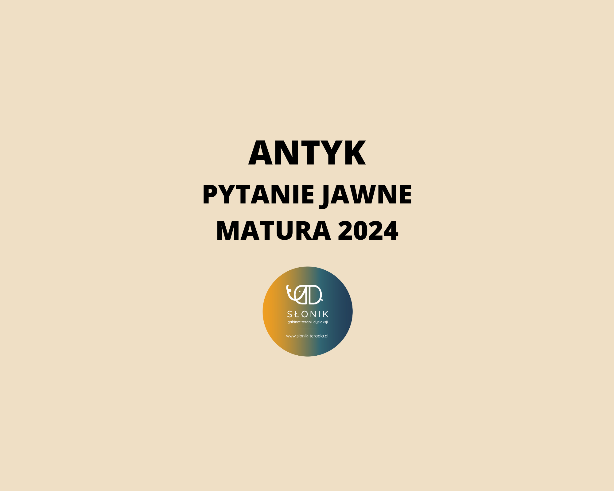 Słonik » ANTYK PYTANIE JAWNE